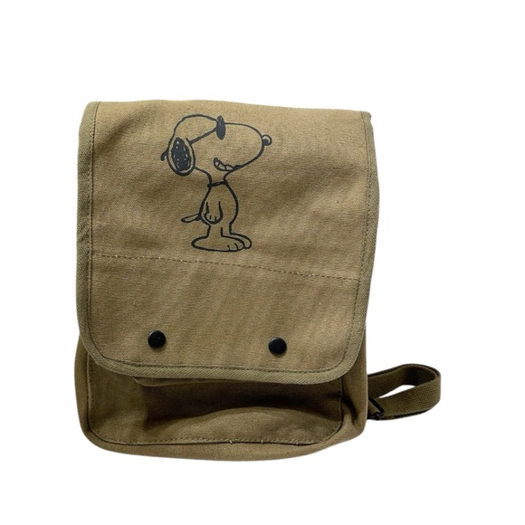 Rothco | Bags | Rothco Peanuts Snoopy Canvas Shoulder Bag Military ...